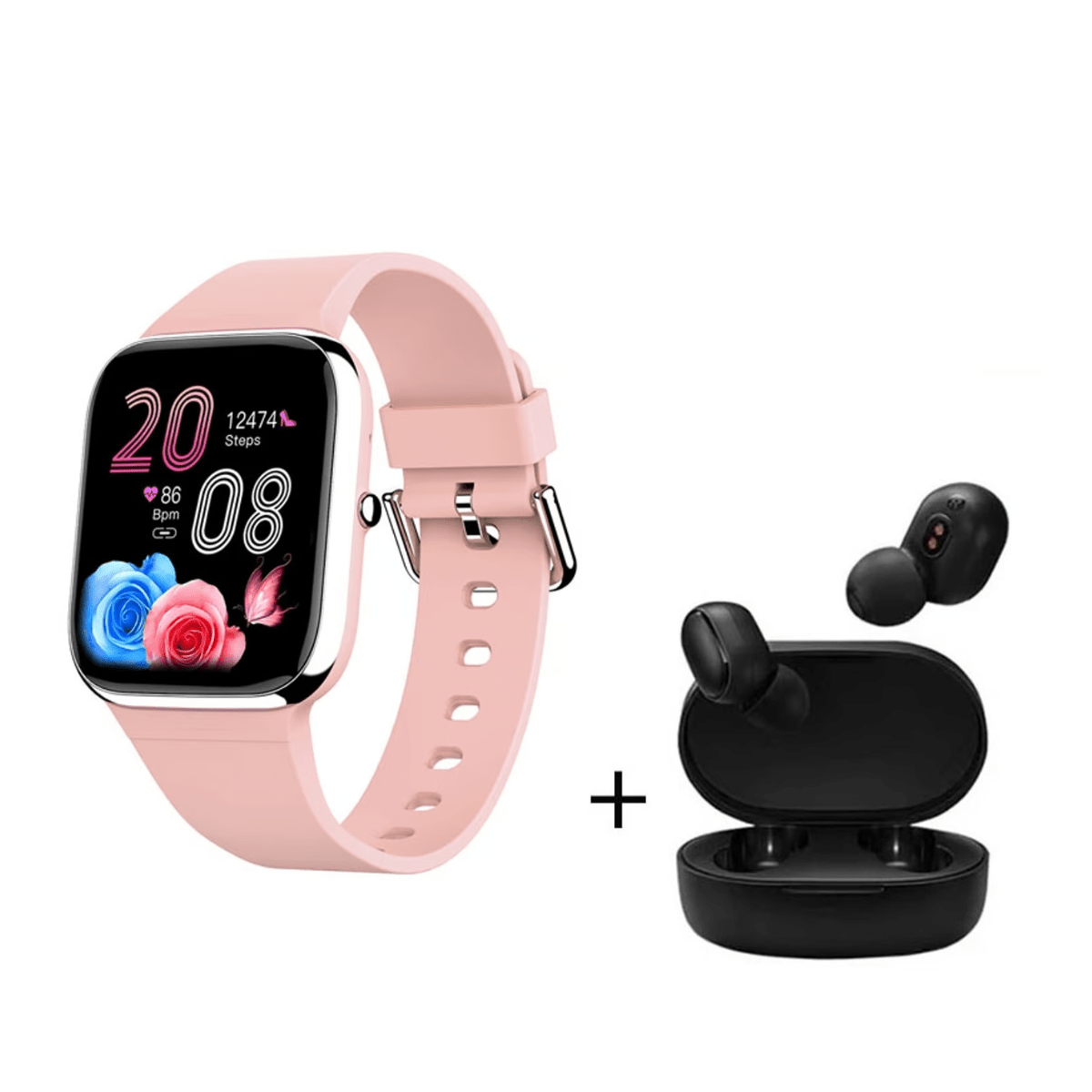 Kit Audífonos Redmi AirDots 2 + Smartwatch Y9 Pro Openbox – Reuse Chile